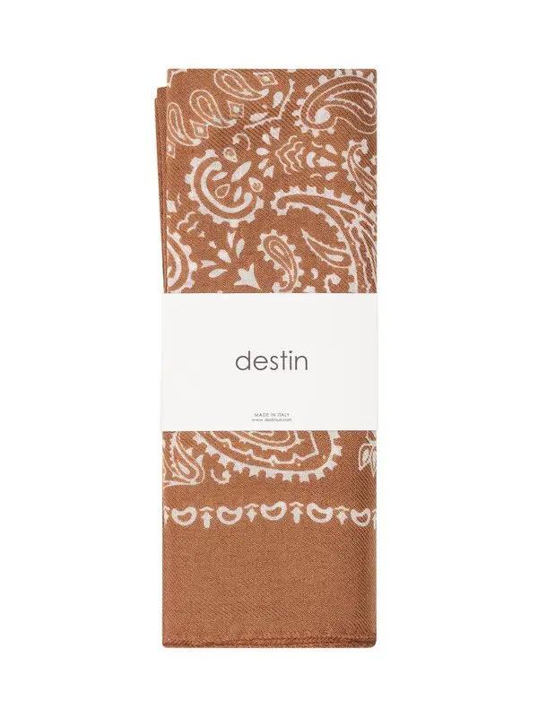 Destin Judy Silk Bandana Scarf 90x90