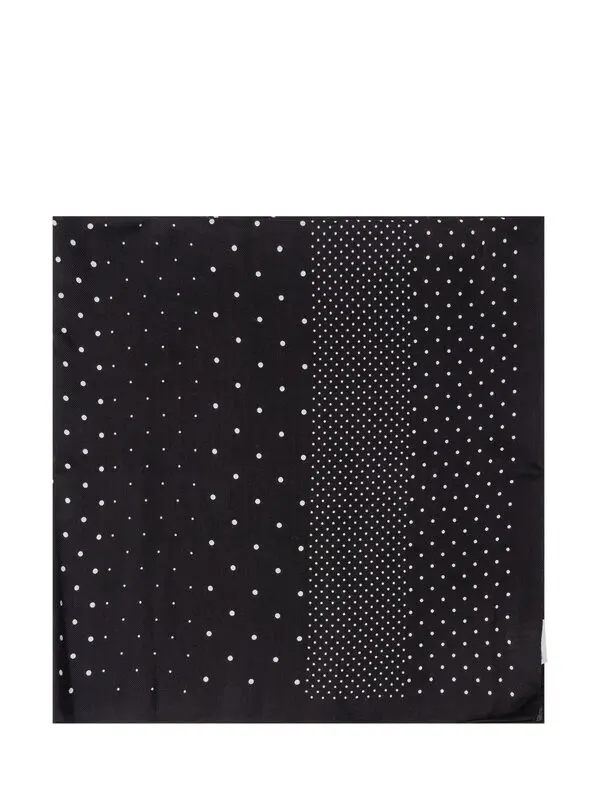 Destin Judy Square Scarf 90x90 - Black