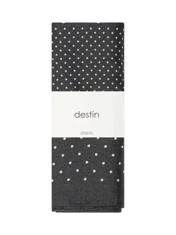 Destin Judy Square Scarf 90x90 In 100% Wool