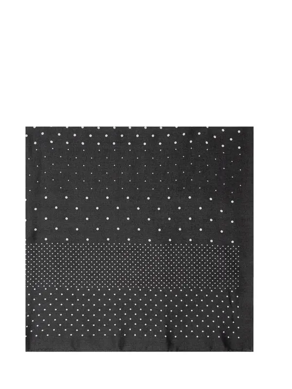 Destin Judy Square Scarf 90x90 In 100% Wool - Bosco