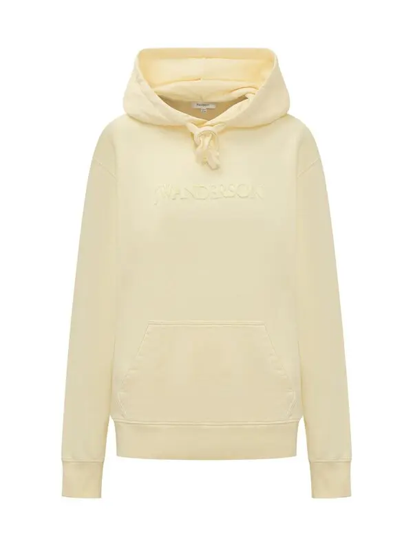 JW Anderson Cotton Sweatshirt - Buttermilk