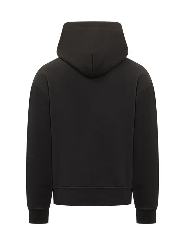 Palm Angels Mini Hoodie Sweatshirt With Bear Print - Black Brown