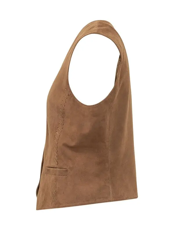 Max Mara Button-front Gilet