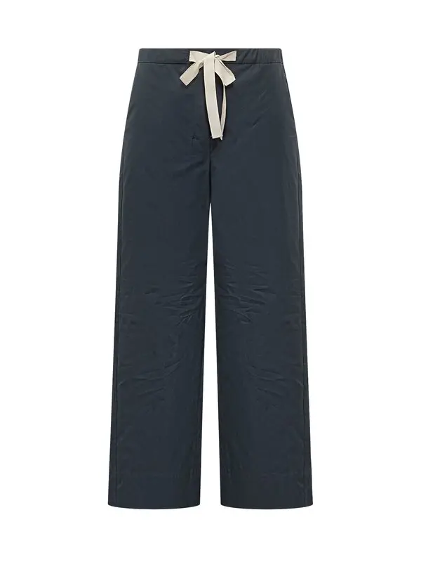 MAX MARA`S Max Mara S Wide-leg Trousers - Blue Neutro