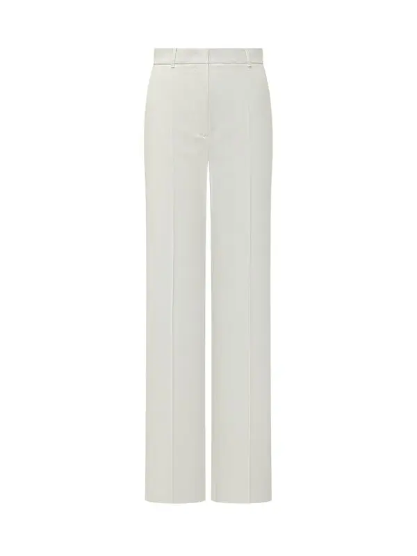 Max Mara Silk High-waisted Tailored Trousers