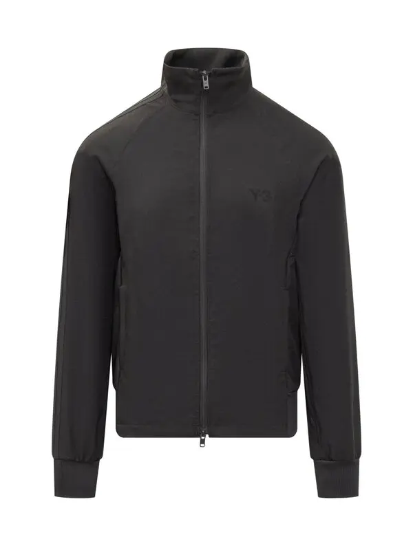 Y3 Zip Track Jacket - Black