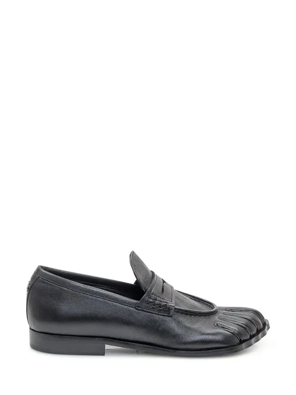 Coperni Elevated Leather Moccasins - Black