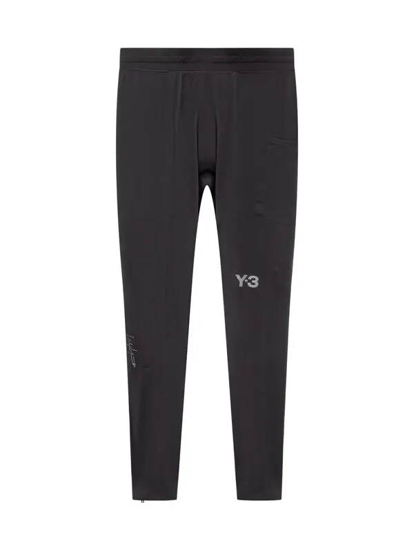 Y3 Run Tights - Black