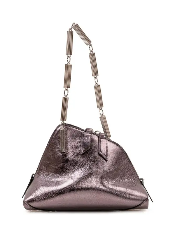 Attico The Mini Clutch - Dark Grey
