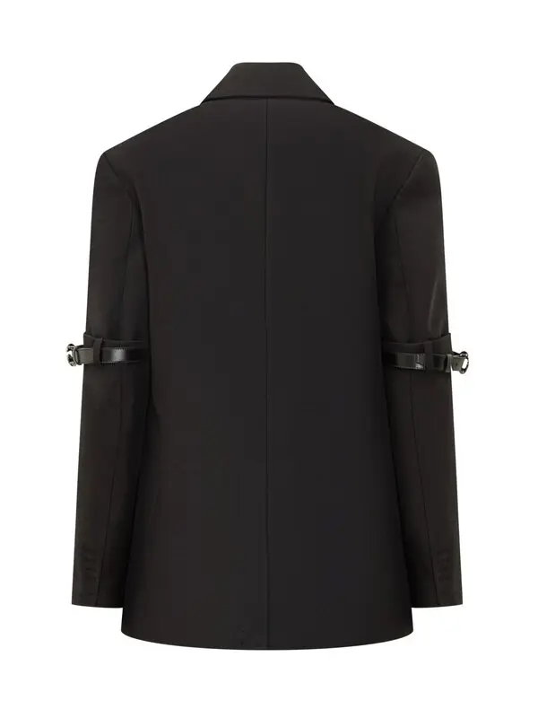 Coperni Stylish Blazer With Eco-friendly Detailing - Black