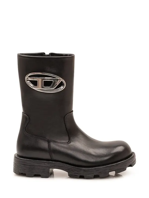DIESEL® D-hammer Biker Boot - Nero