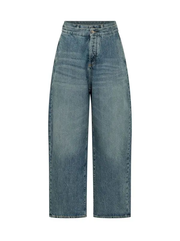 Attico Long Washed Jeans