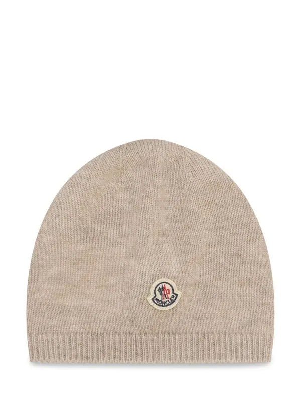 Moncler Cashmere Beanie - Beige