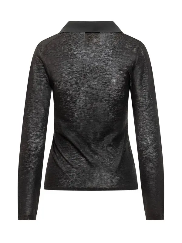 SEMICOUTURE Cardigan In Wool-blend Knitwear