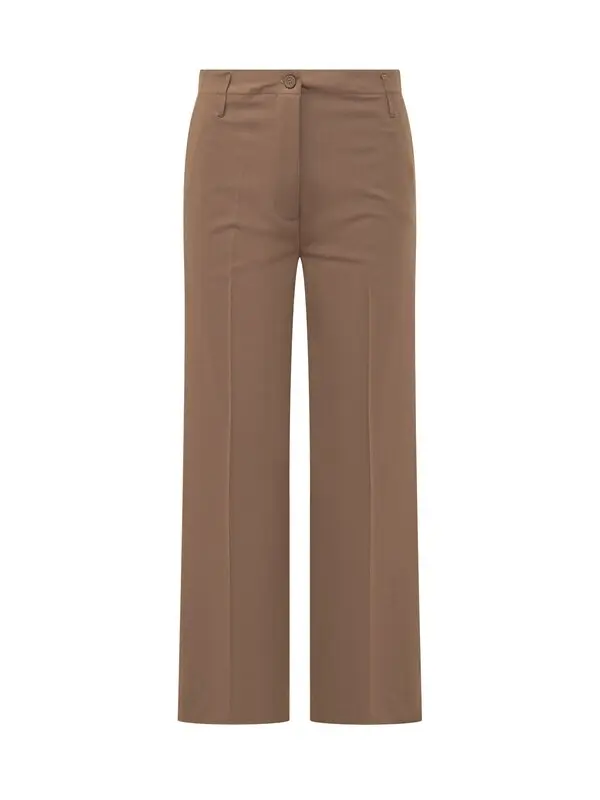 SEMICOUTURE Stretch Blend Tailored Trousers