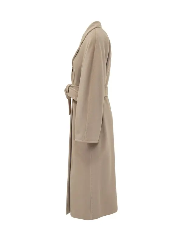 Max Mara Madame Overcoat Carry - Avena