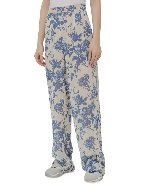 SEMICOUTURE Chic Trousers - Blu