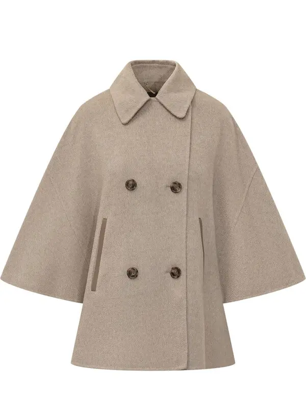 Max Mara Cashmere Cape Coat