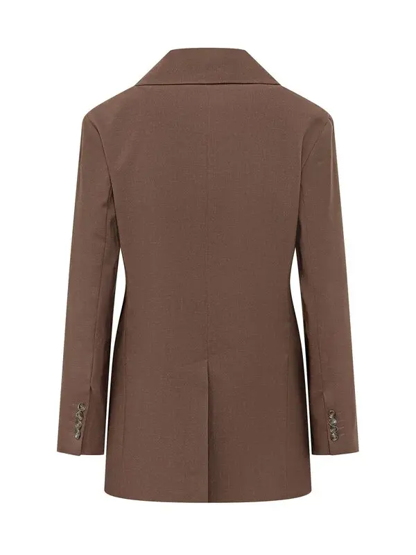 WEEKEND BY MAX MARA Weekend Wool Blazer - Cacao