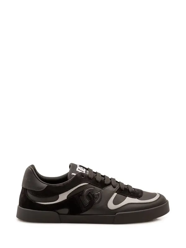 Dolce & Gabbana Low-top Sneakers In 100% Veal Leather