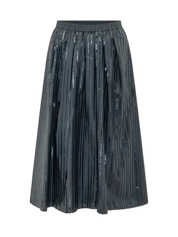 WEEKEND BY MAX MARA Weekend Cotton Skirt - Blu