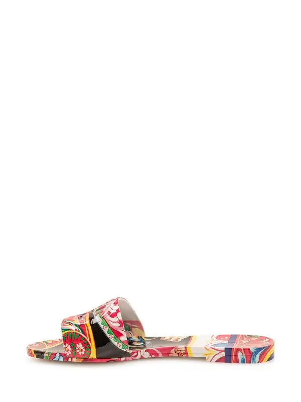 Dolce & Gabbana Cubic Patterned Sandals - Carretto Fld