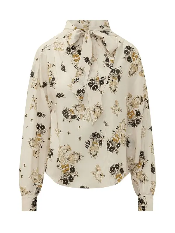 Isabel Marant Étoile Embroidered Cotton Shirt