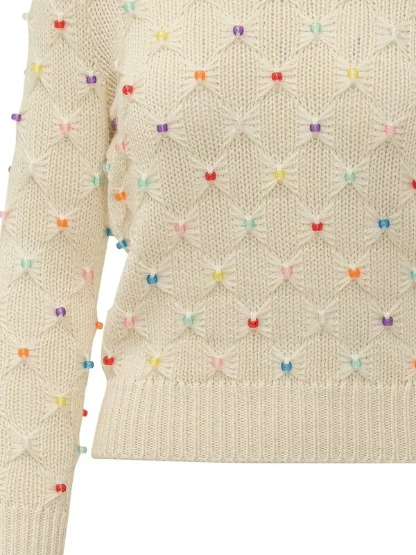 MARANT ETOILE Priyanka-gb Pullover - Ecru/multi