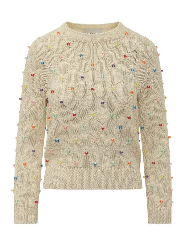 MARANT ETOILE Priyanka-gb Pullover - Ecru/multi