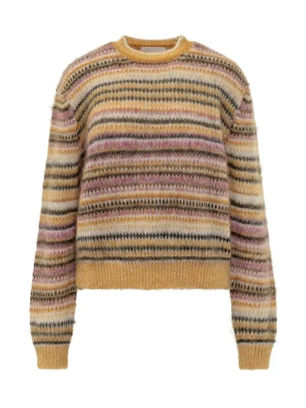 MARANT ETOILE Morine Knit Pullover - Mustard