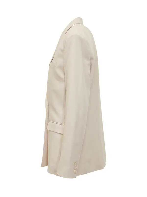Isabel Marant Étoile Elegant Double-layered Blazer - Ecru