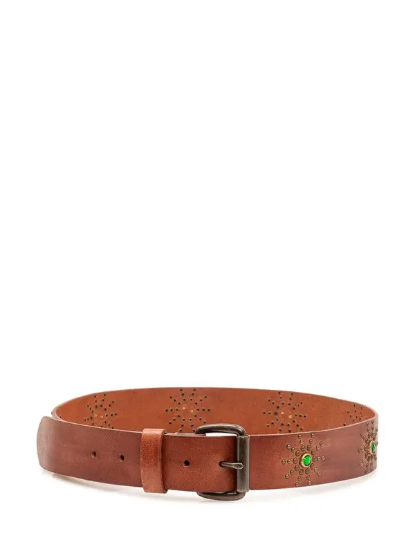 HTC LOS ANGELES Stylish Belt With Decorative Studs And Buckle