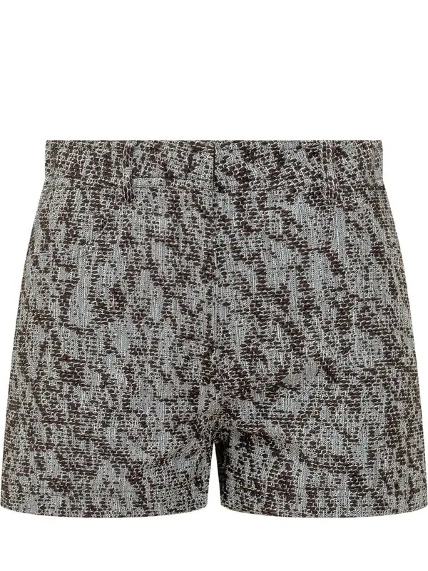 IRO PARIS Mini Stylish Shorts - Mixed Brown