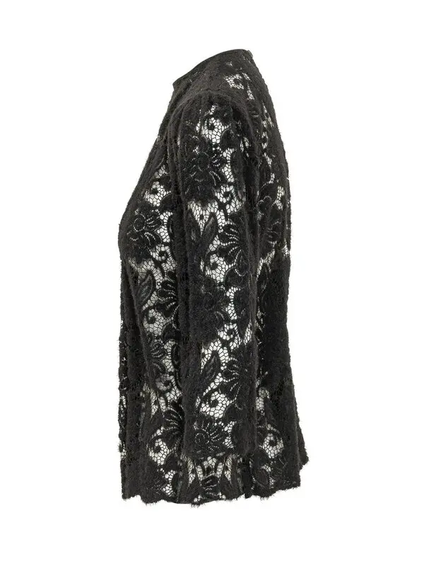 LE SULLY STUDIO Lace-trim Studio Shirt
