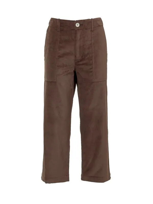 MAISON JEJIA Mini Trousers With Pocket - Nero