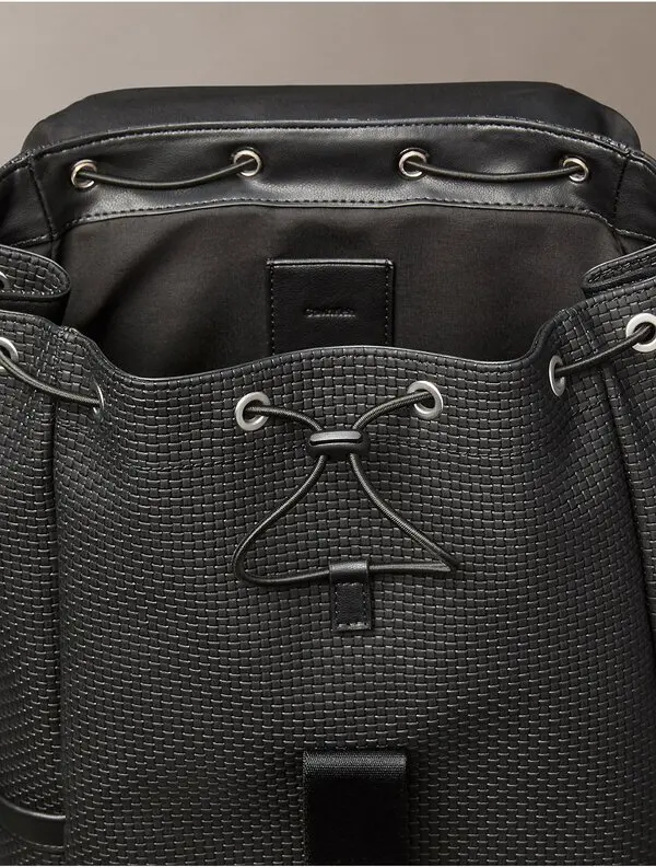 Calvin Klein Woven Backpack