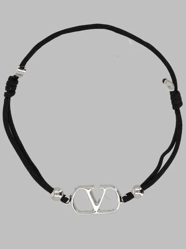 Valentino Garavani Vlogo Signature Bracelet - Black