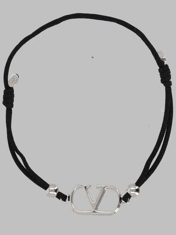 Valentino Garavani Vlogo Signature Bracelet - Black