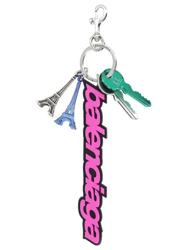 Balenciaga Portachiavi Biker - Pink