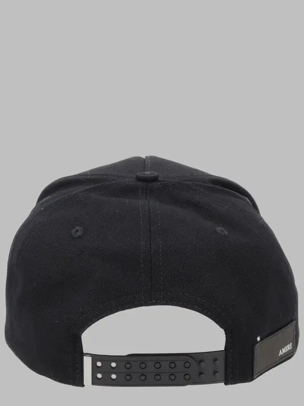 Amiri Embroidered Logo Baseball Cap - Black