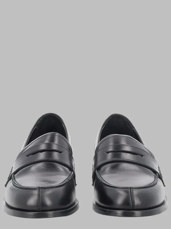 AeydĒ Leather Loafers - Black
