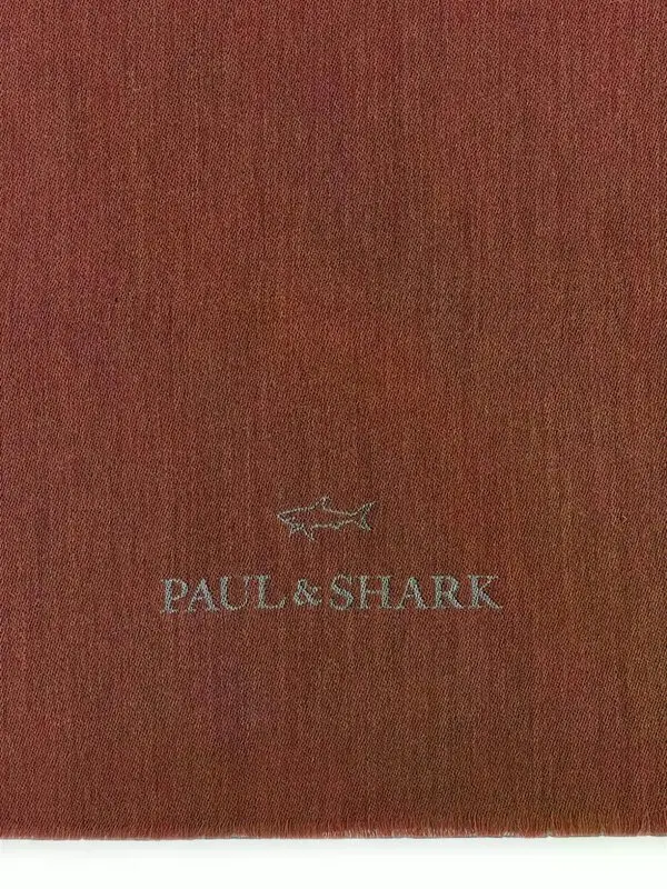 Paul & Shark Jacquard-knit Scarf