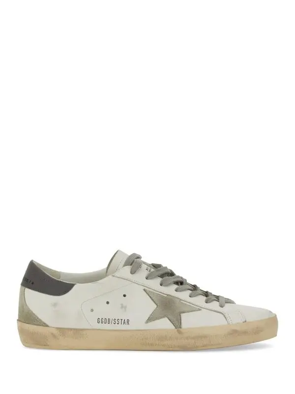 GOLDEN GOOSE Super Star Leather Sneakers - White