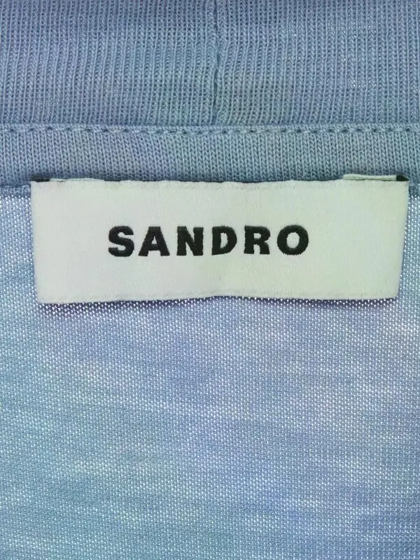 Sandro Horse-embroidered Pocket T-shirt