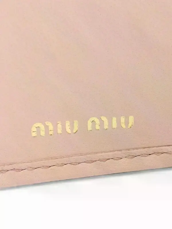 Miu Miu Matelassé Bi-fold Wallet