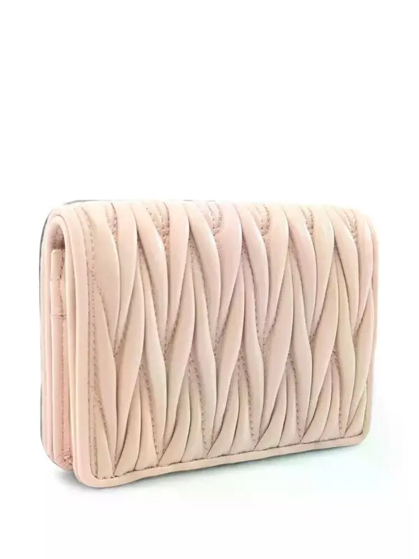 Miu Miu Matelassé Bi-fold Wallet