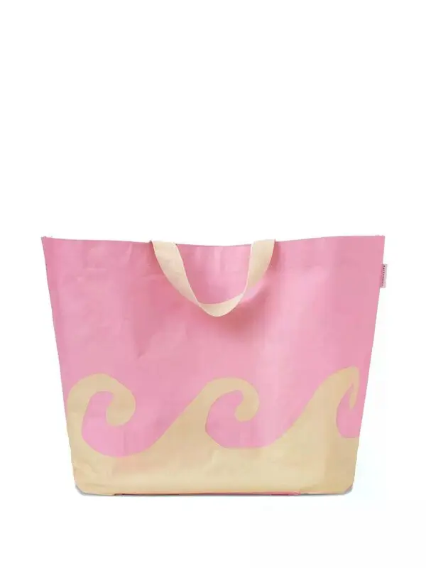 SUNNYLIFE Wave-print Tote Bag