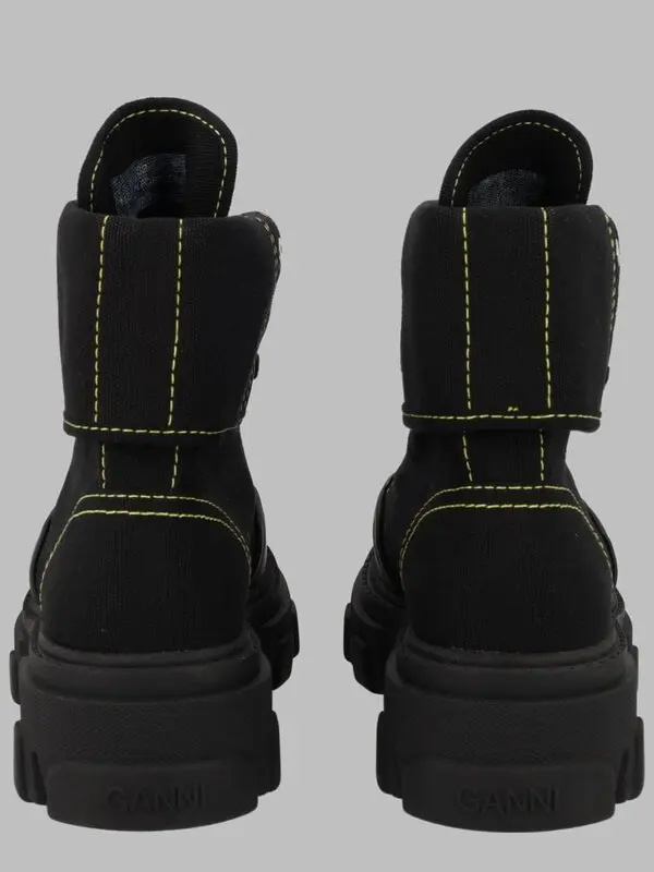 GANNI Contrast Stitch Boots
