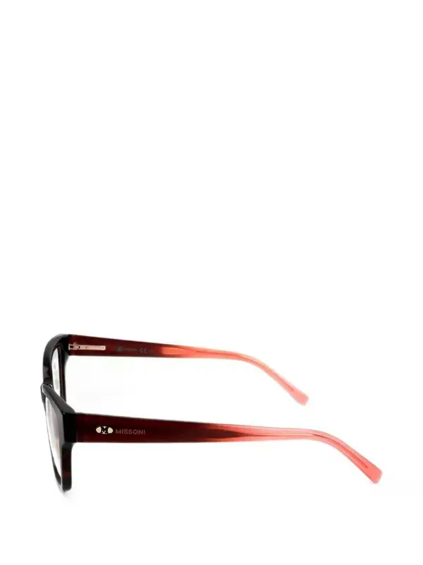 Missoni Tortoiseshell-effect Cat-eye Glasses