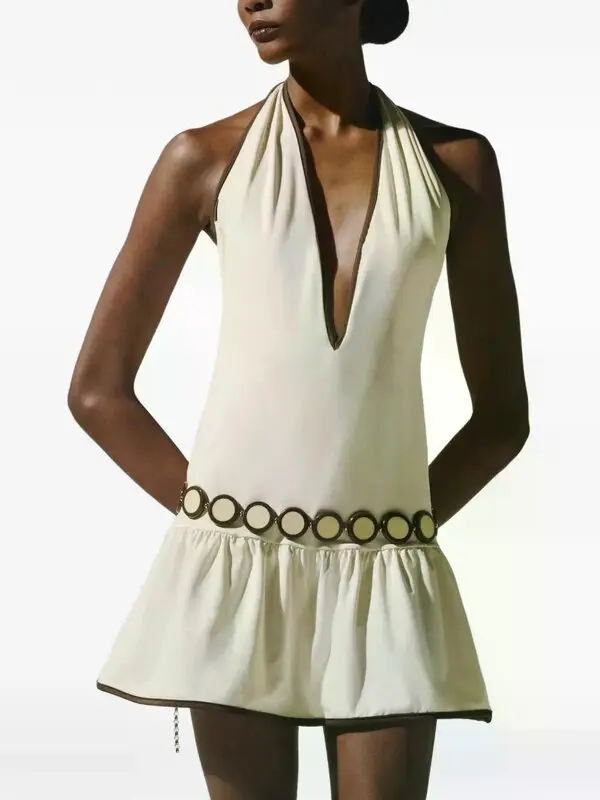 BAOBAB Francesca Resin-disc Belt - Black